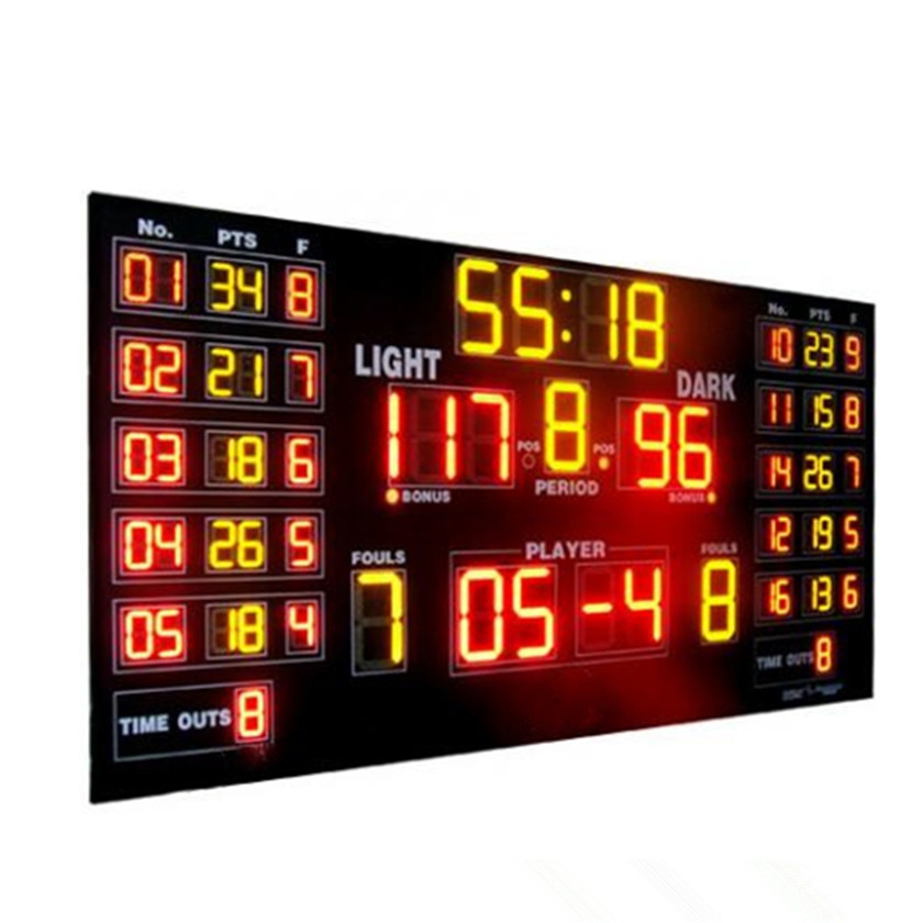 Customized Luxury Multi LED Basketball Scoreboard For Basketball Sporting Customized Luxury Multi LED Basketball Scoreboard For Basketball Sporting