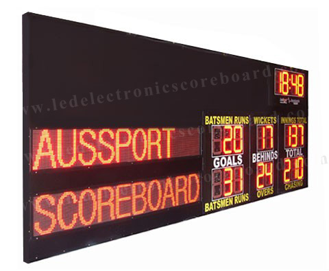 Multi Functions Led Electronic Scoreboard Outdoor Indoor Type 110V ~ 250V