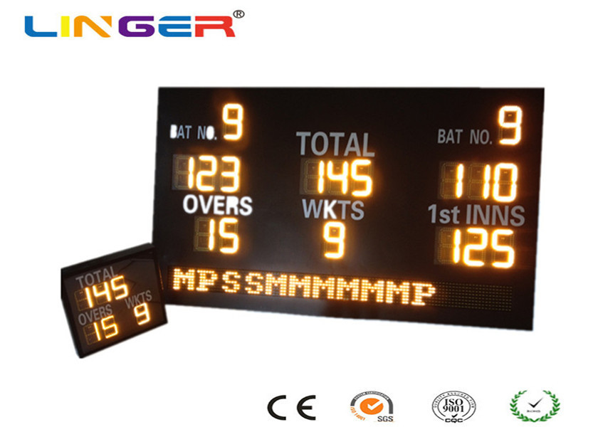 Customized Design LED Cricket Scoreboard With Mini Repeater 1200mm ...