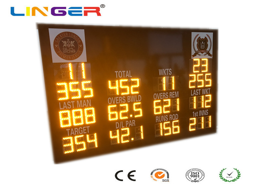 6 Inch Digit Inside Electronic Cricket Score Board With Customized Logo