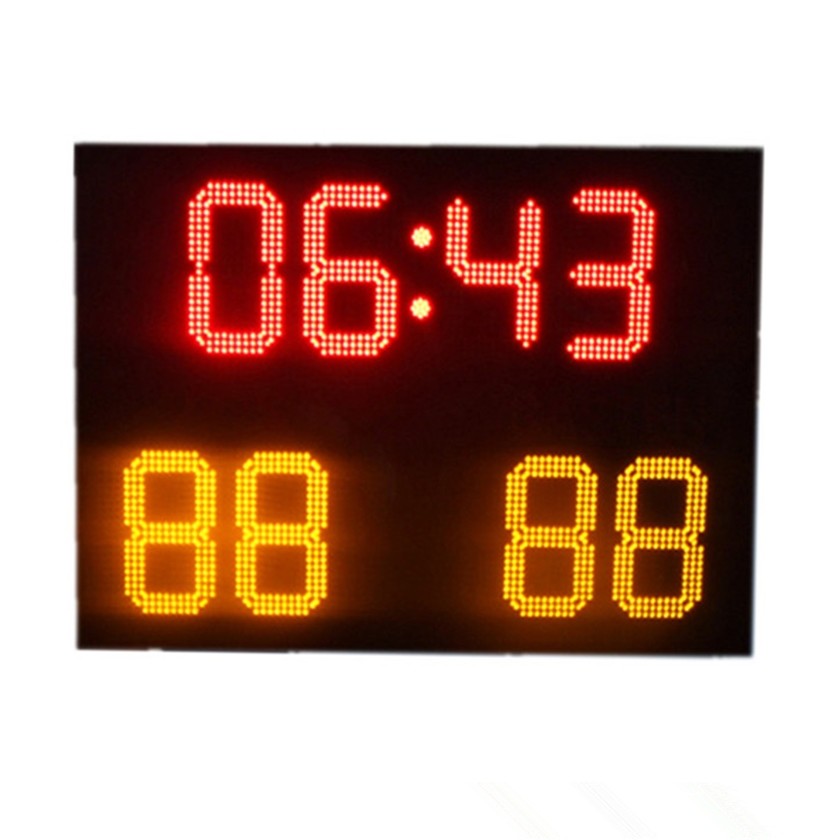 Multi Purpose Led Portable Scoreboard Football Hanging / Mounting ...