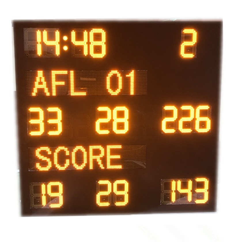 Aluminum Alloy AFL Scoreboard , Led Football Scoreboard With IP65 ...