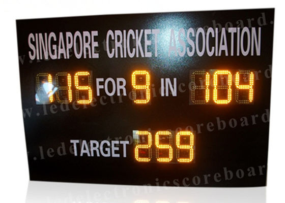 Outside Model Portable Cricket Scoreboard , Electronic Cricket Scoreboards
