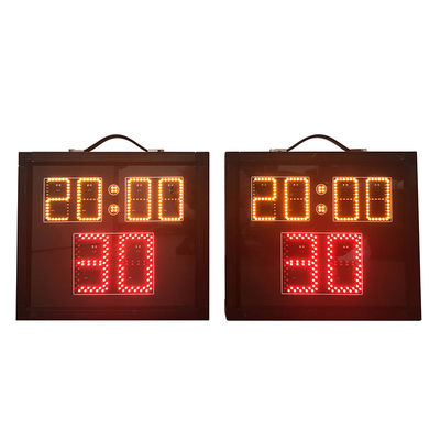 Indoor Use Gym Digital Basketball Scoreboard With 24 Seconds Shot Clock